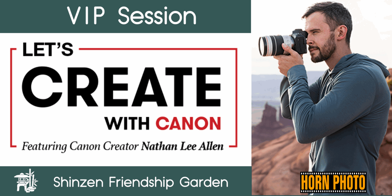 Canon Creator VIP Experience | Shinzen Garden